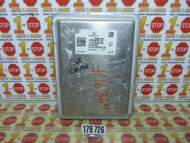 Engine Control Module (ECM)-Base, VIN: X, AWD, Eng Code: LTG 12700116 ...