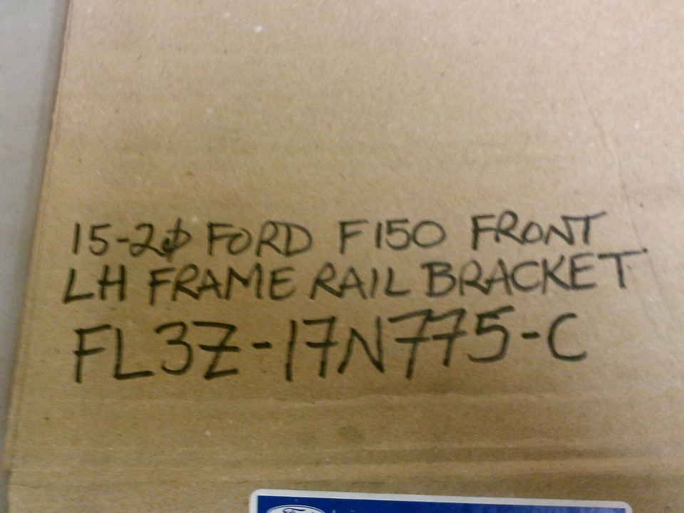 2015,2016,2017,2018,2019,2020 Ford F150 Front LH Frame Rail Bracket OEM ...