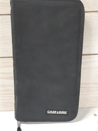 Case Logic Caselogic Zipper Carrying Case 24 CD Pockets Folder Book ...