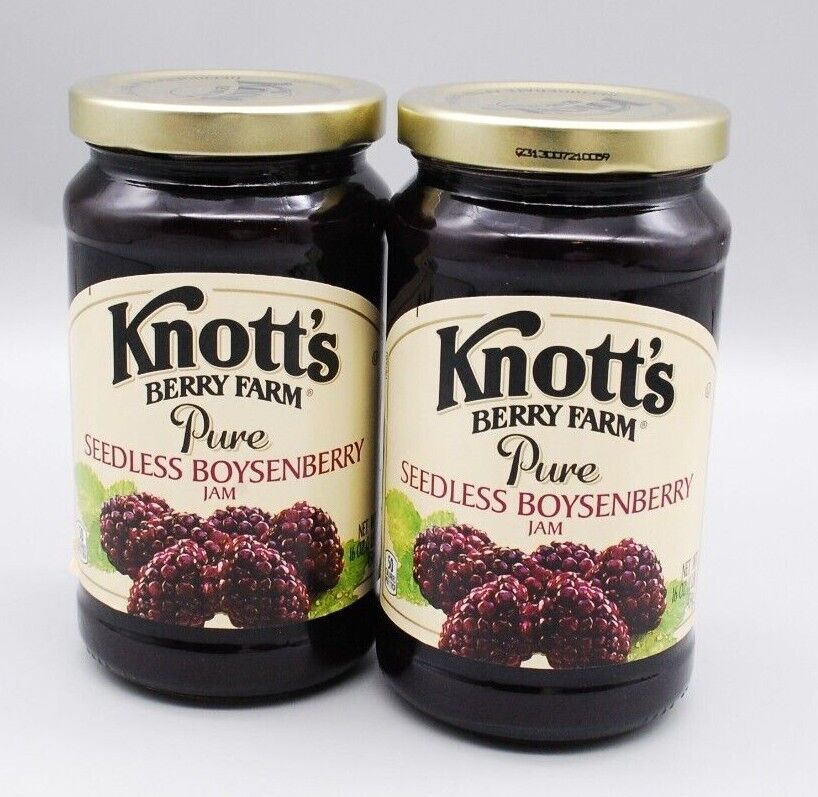 Knott%27s+Berry+Farm+Seedless+Boysenberry+Jam+16oz+Jar+%28pack+of+2%29 ...