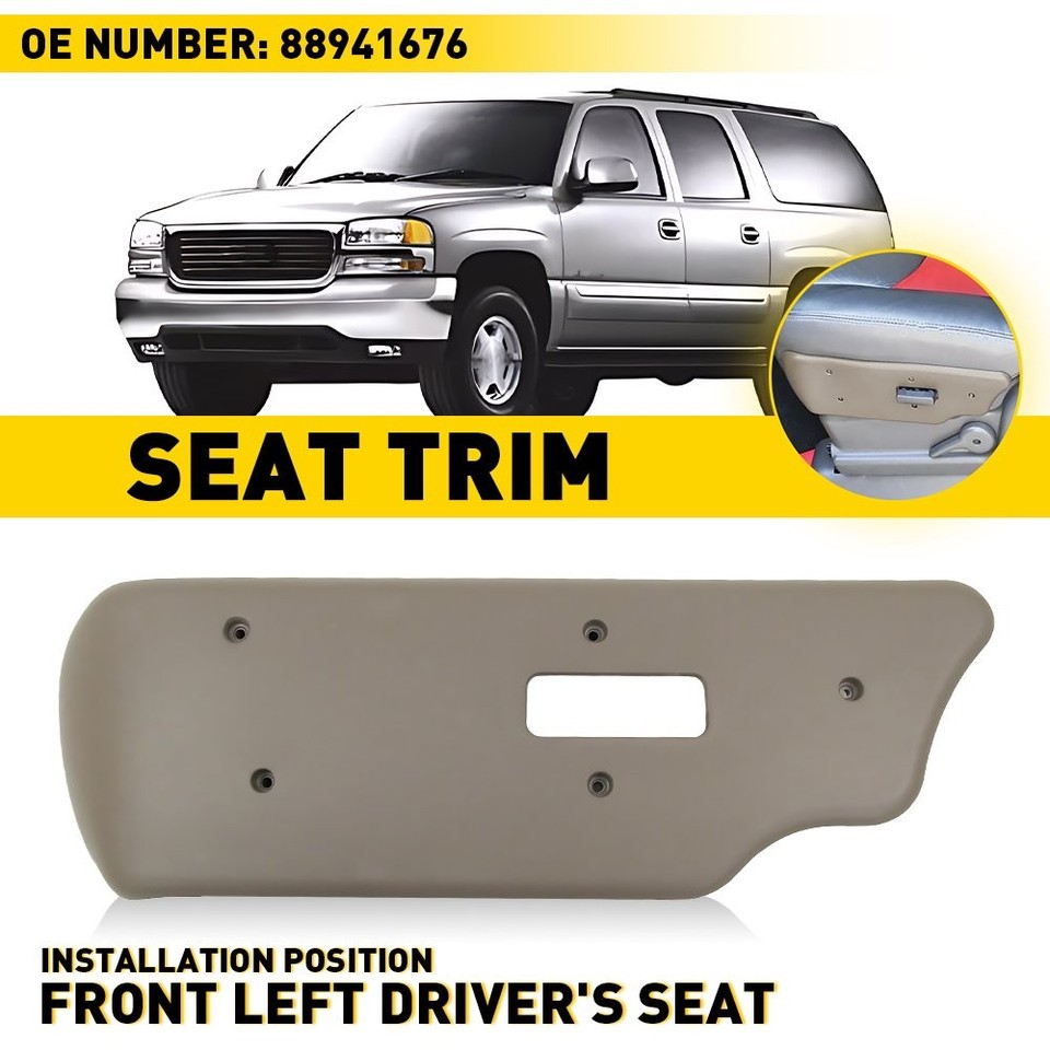 Tan Left Driver Power Seat Adjust Switch Bezel For 2004-2006 Cadillac ...