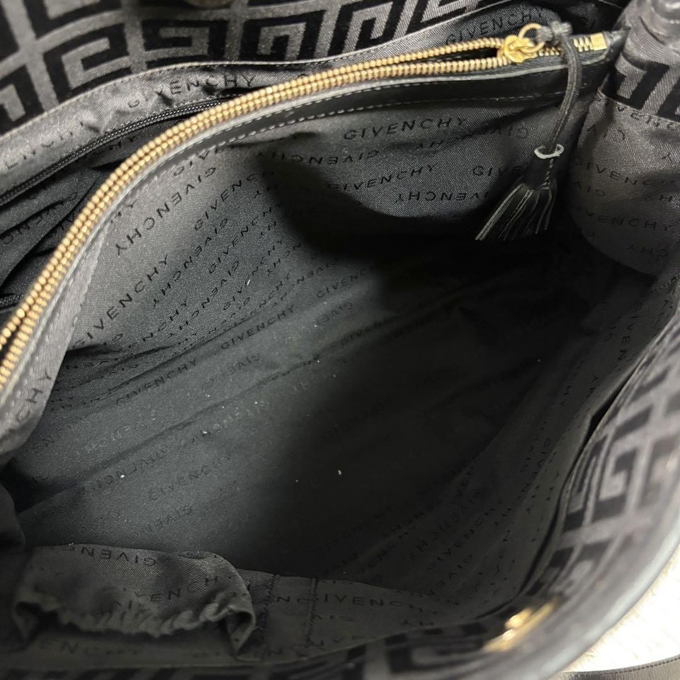 Givenchy Women Bag A4 Tote 4G Gold Canvas All Pattern Gusset Bottom Studs Limite | eBay