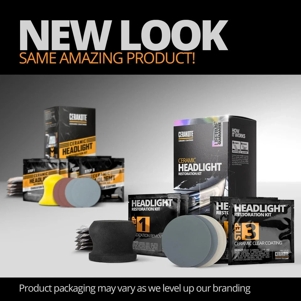 Cerakote Ceramic Headlight Restoration Kit - Ceramic Coating that ...