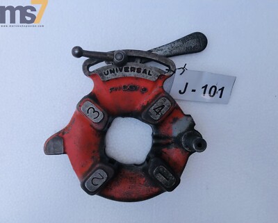 RIDGID UNIVERSAL DIE HEAD FOR 535 PIPE THREADING MACHINE 1/2" TO 2" #4 ...
