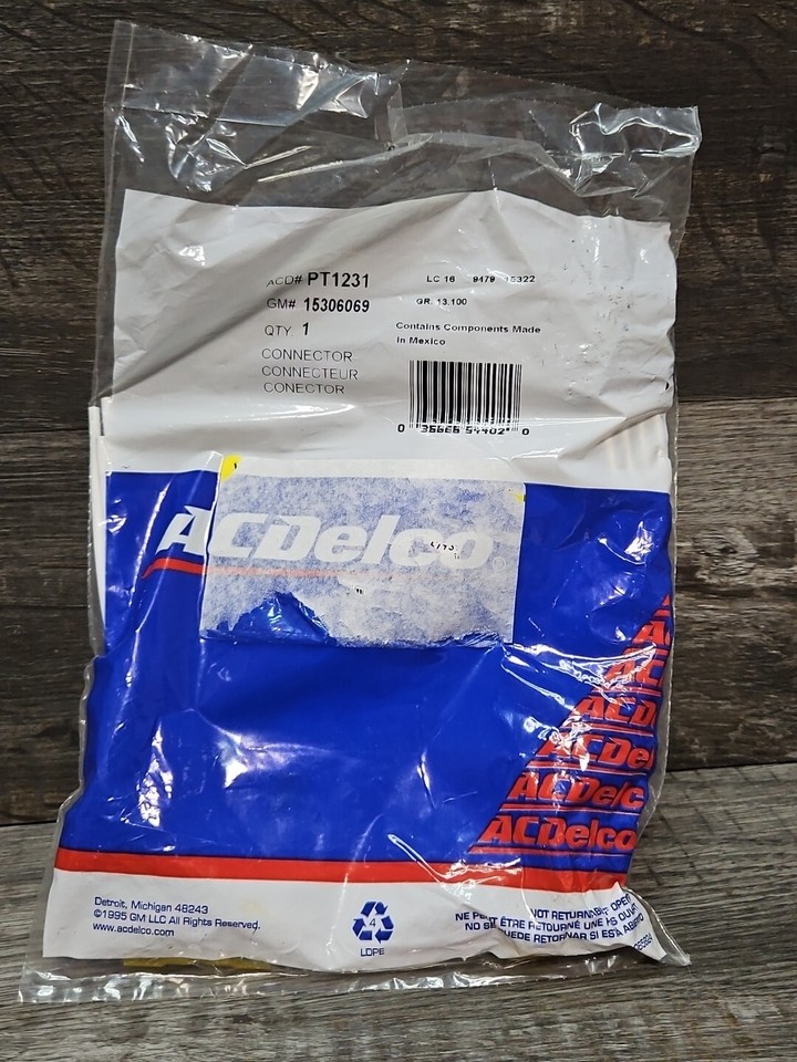 ACDelco Engine Cooling Fan Motor Connector PT1231 GM# 15306069 | eBay