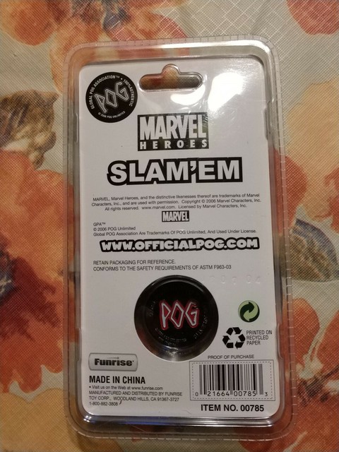 Marvel Heroes POG Slam'em Slammers Wolverine Funrise Toys for sale ...
