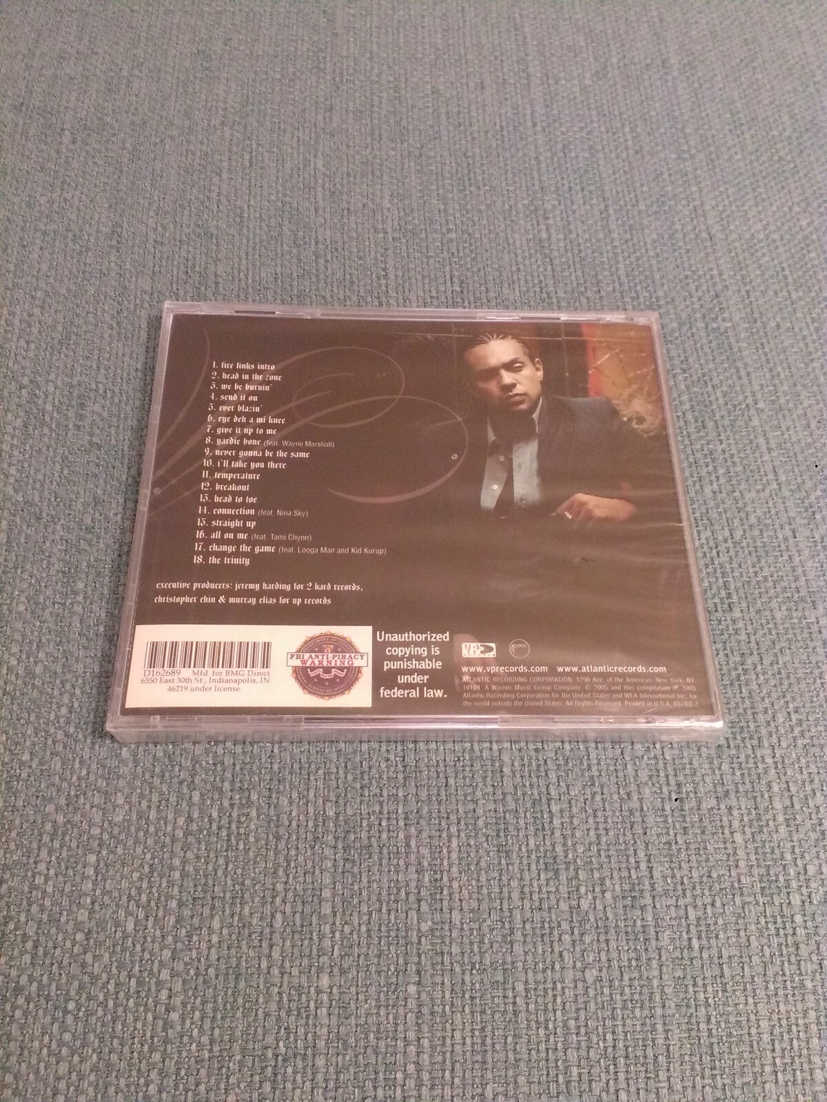Sean Paul: The Trinity (Reggae) (CD, Sep-2005, VP Records) Factory ...
