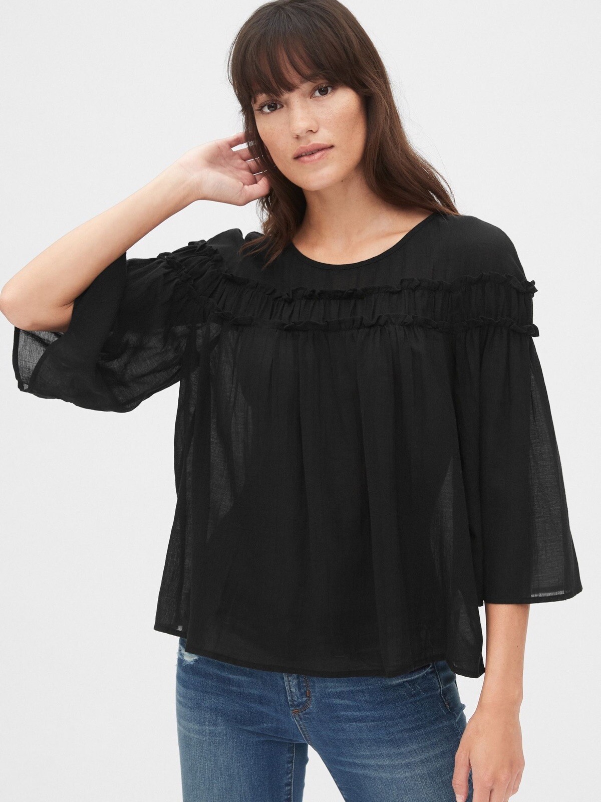 Gap tiered ruffled top - Gem