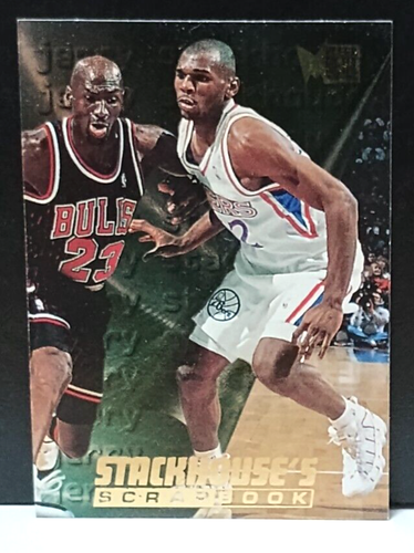 Jordan/Stackhouse 1995 Metal Stackhouse's Scrapbook #S-7 (Nice Sharp ...