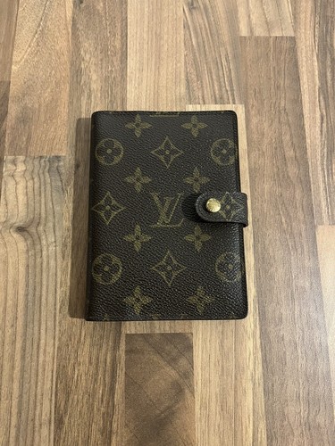Authentic LOUIS VUITTON Agenda Ring Filofax LV Planner Monogram Diary Used | eBay