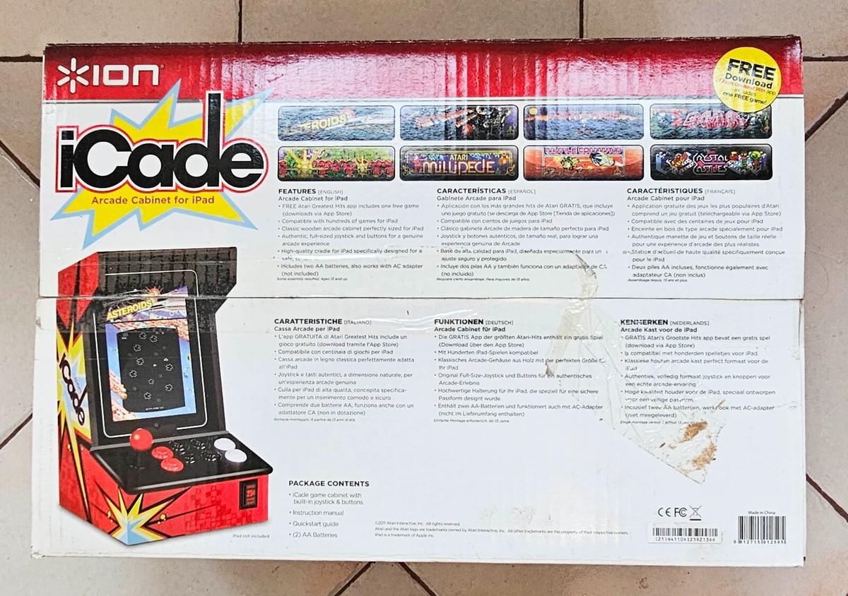 Gabinete Arcade Para Ipad Amazon.com: ION ICade Arcade Bluetooth