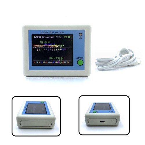WIFI Signal Scanning Tester WIFI Signal Analyzer 2.4G/5G Management ...