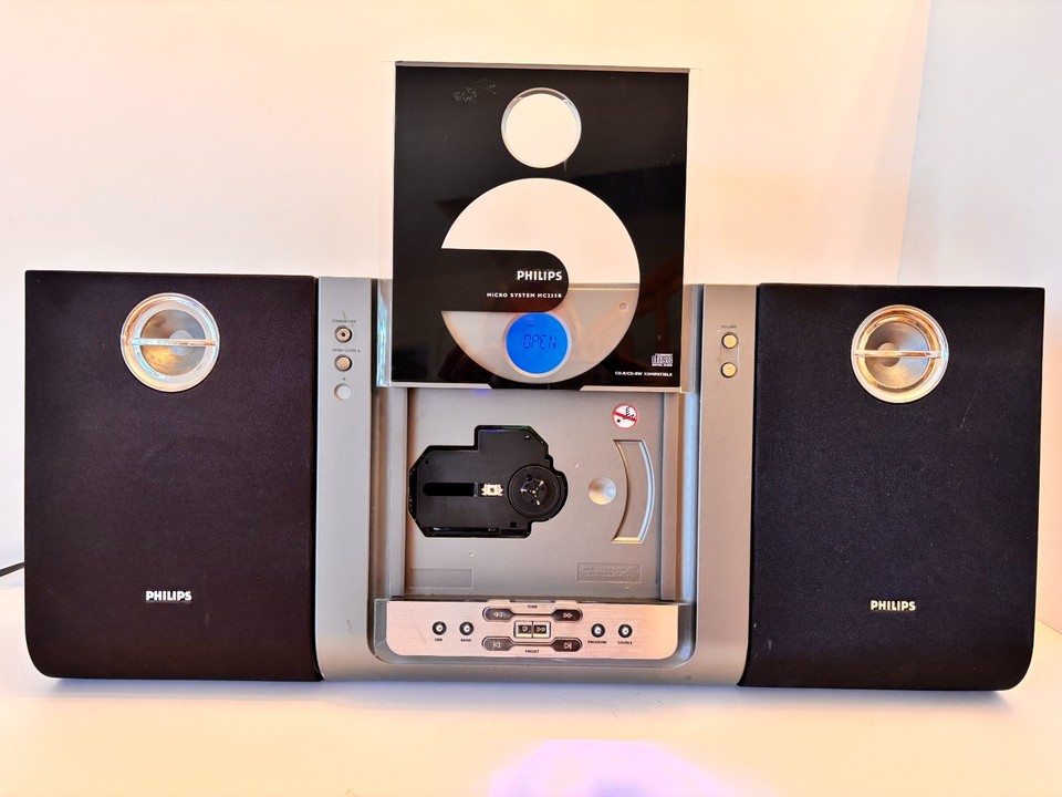 Philips Micro System MC235B CD-R/CD-RW - AM/FM Stereo- No Remote-For ...