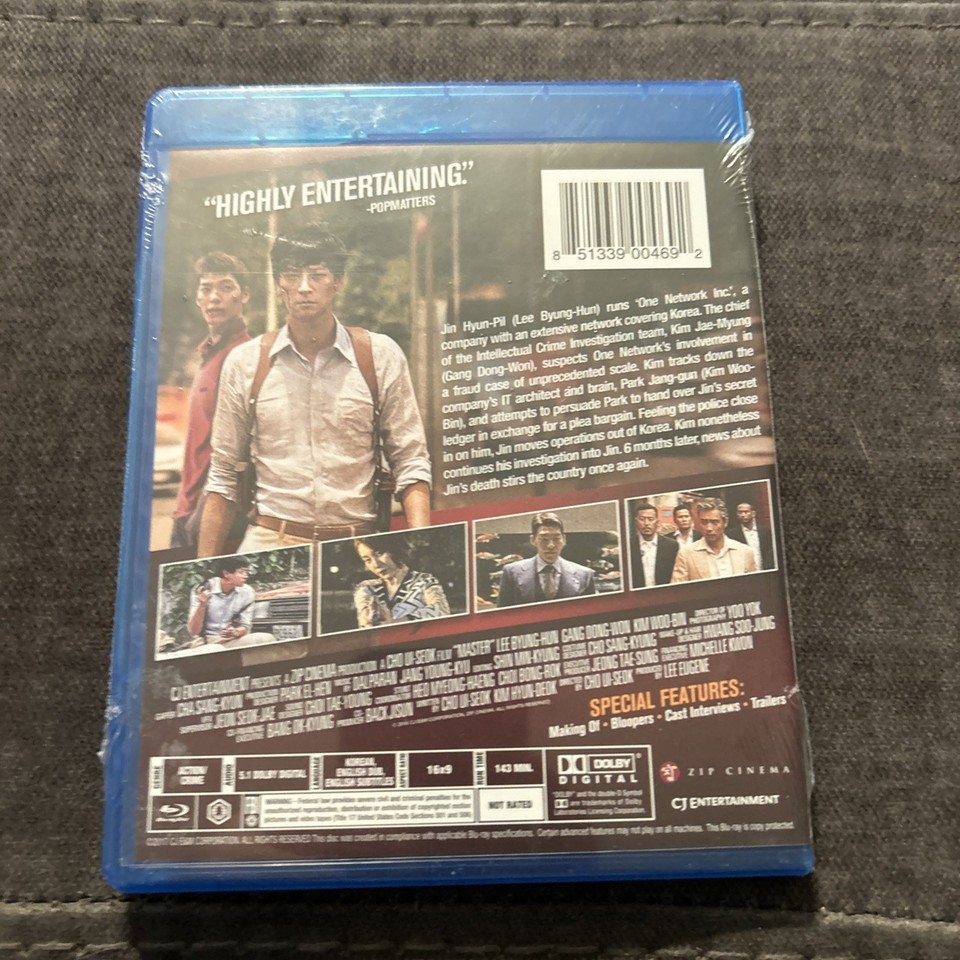 Master [2016] (Blu-ray, 2017) Lee Byung-Hun, Gang Dong-won - Brand New ...