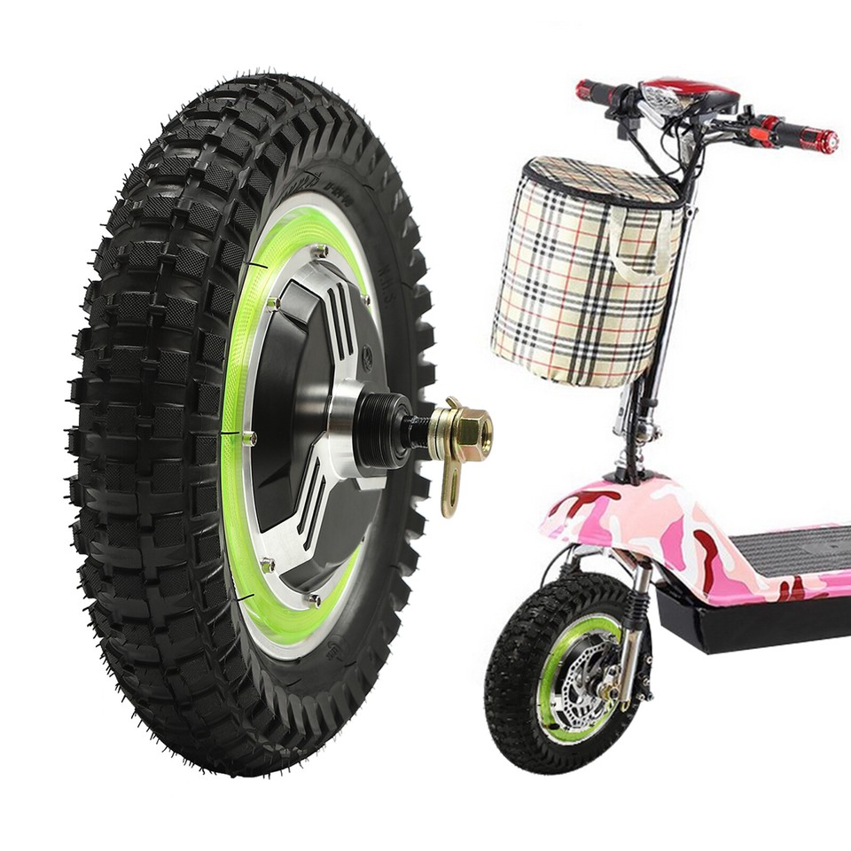 12 Inch Scooter Hub Motor Wheel 24V 350W Electric Brushless E-Bike ...