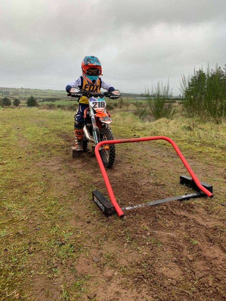 NEW MOTOCROSS START Gate RISK Racing HOLESHOT PRO Electronic Start Gate ...