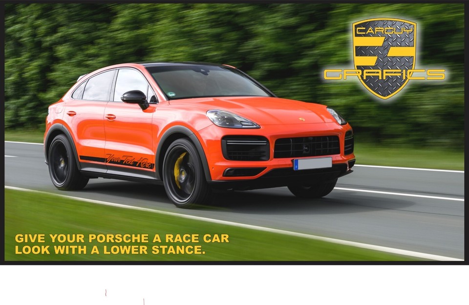Side Stripes for Porsche Cayenne & Cayenne S | eBay