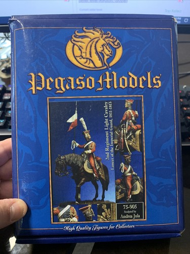 Pegaso Models 75-905 2nd Regiment Light Cavalry Lancer Imperial Guard ...