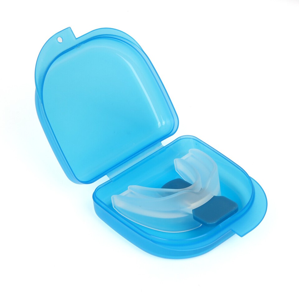 2X Stop Snoring Mouthpiece Guard Anti Snore Sleep Apnea Bruxism Teeth ...