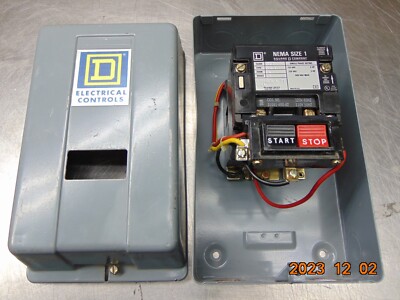 SQUARE D 8502 SCG1 NEMA SIZE 1 CONTACTOR 600VAC 3PH 120V COIL | eBay