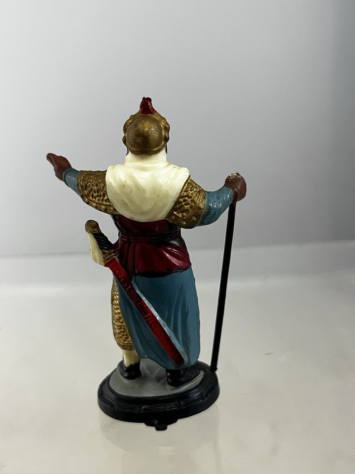 3 Vintage Marx Chinese Warriors Of The World Figures Chang Fei Ma Chau ...