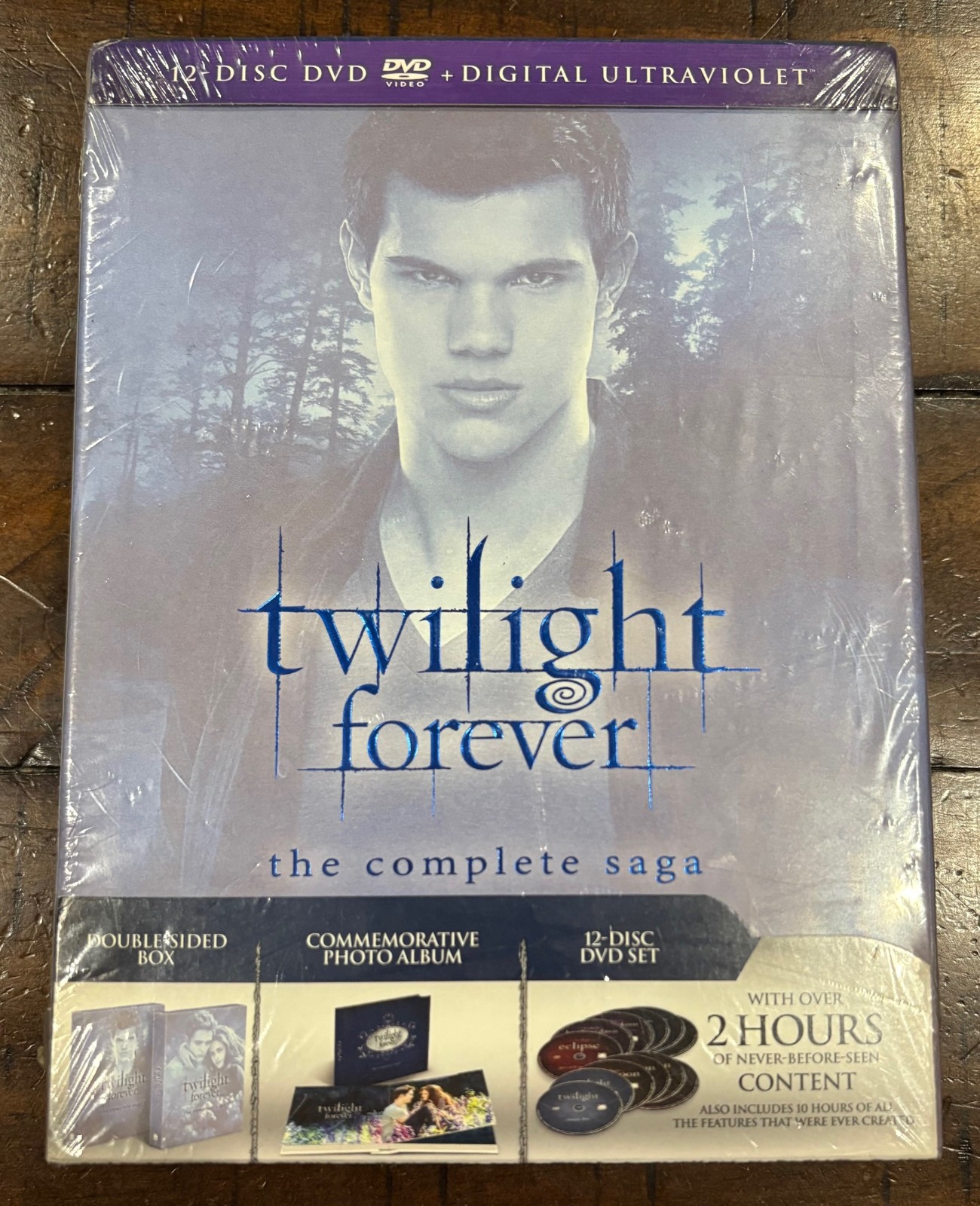 Twilight Forever: The Complete Saga Jacob (DVD, 2013, 12-Disc Set) NEW ...