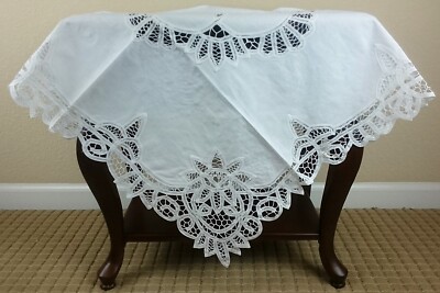 Tablecloths - Battenburg Lace Tablecloth