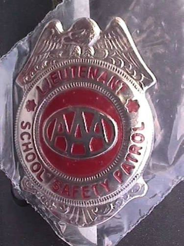 AAA SCHOOL SAFETY PATROL BADGE | eBay