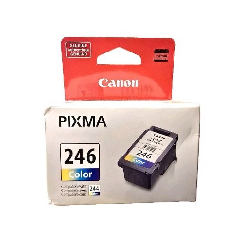 Canon PIXMA CL-246 Color Ink Cartridge Genuine OEM New Sealed ...