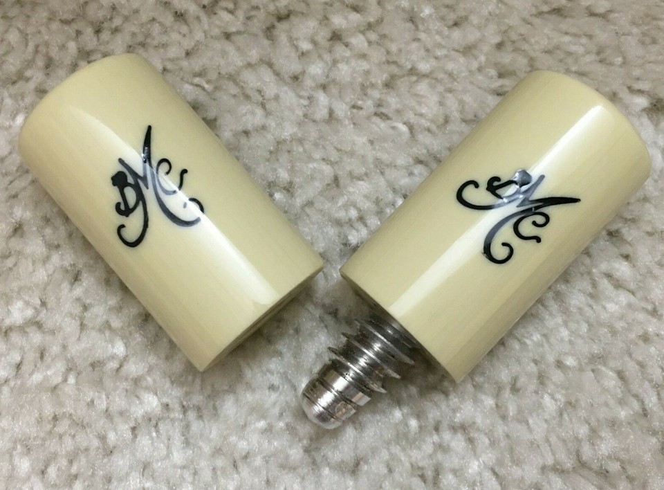 Meucci Pool Cue Joint Protectors, 58 STYLES IN THIS LISTING, Sets Of 2 ...