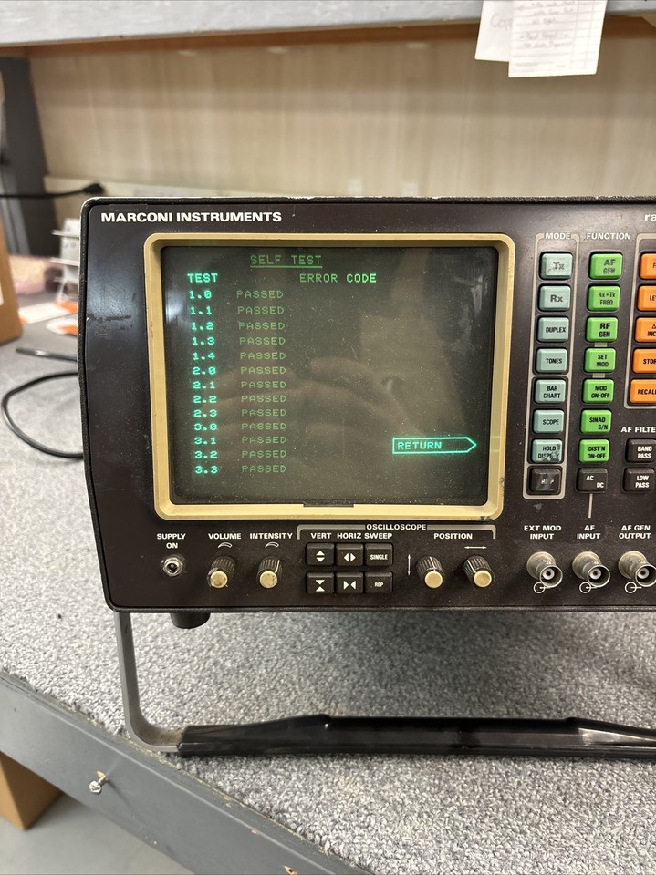 Working Used Marconi Instruments 2955 Radio Communications Test Set. | eBay