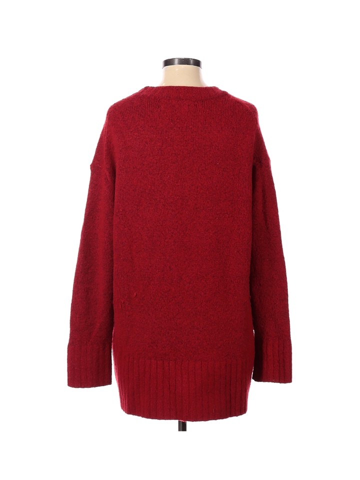 Zara TRF Women Red Pullover Sweater M | eBay