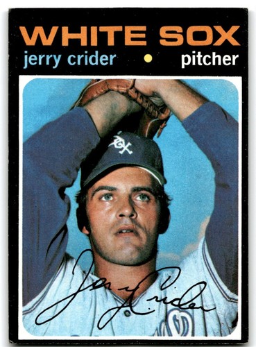 1971 Topps Jerry Crider Chicago White Sox #113 | eBay