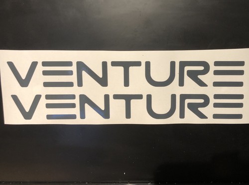 Venture Decal Graphic Sticker Self Build Motorhome Camper Van Grey ...