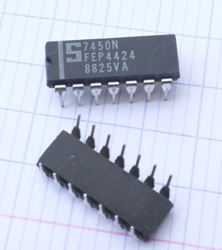 2x Signetics 7450N circuit intégré DIP 14. Lot de 2. | eBay