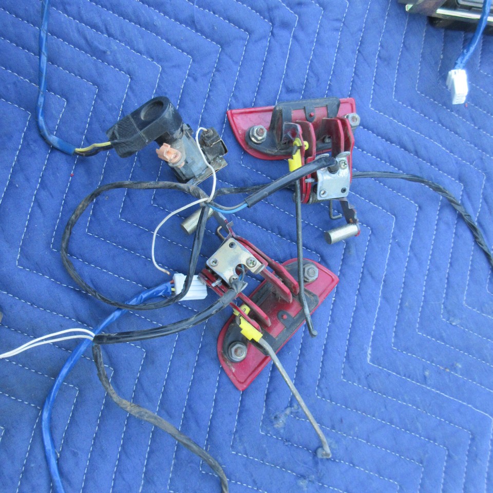 93-97 Ford Probe GT V6 2.5 Key Fob Lock Set Door Ignition Cylinder ...