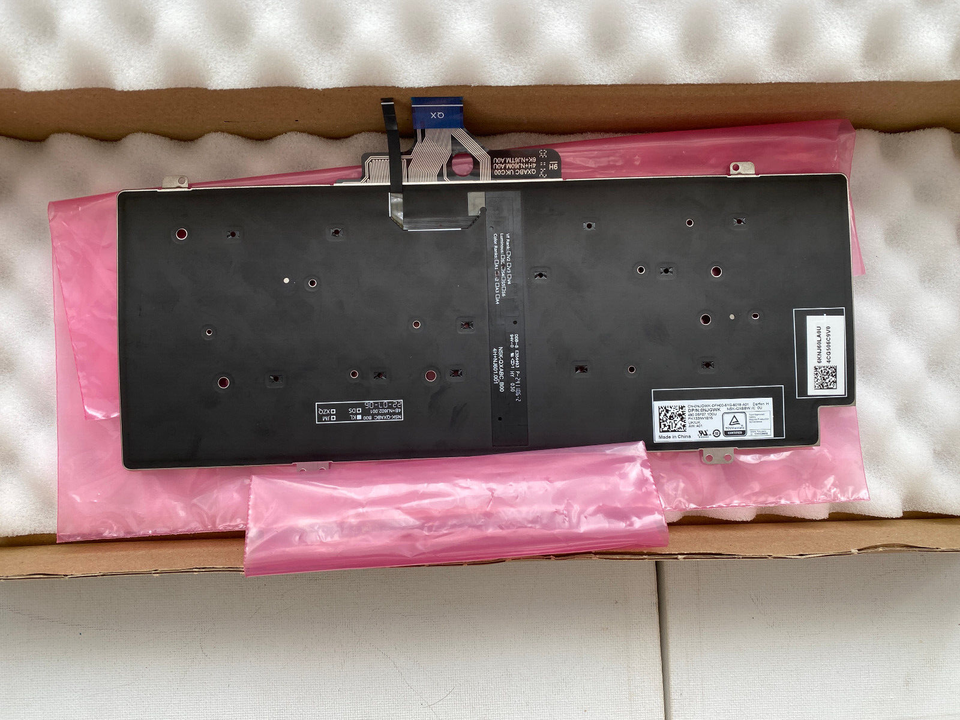 DELL LATITUDE 3440 UK QWERTY BACKLIT KEYBOARD P/N NJGWK / 0NJGWK MODELS ...