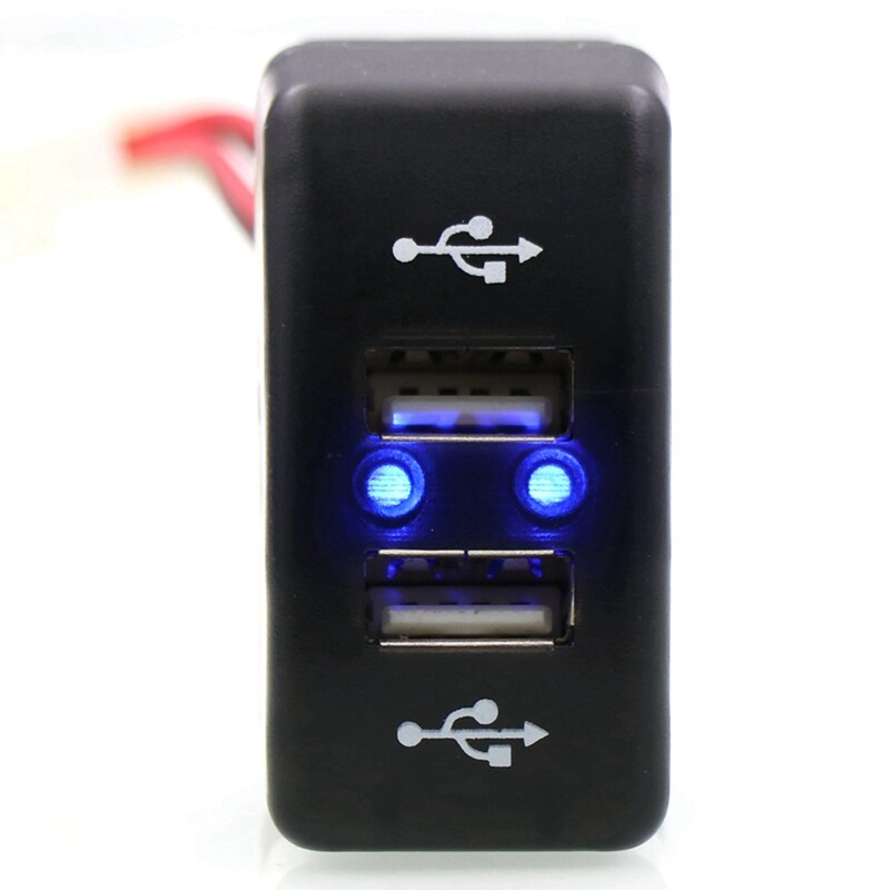 Car Dual USB 5V 2.1A Car USB Socket Car Accessories for DAF Truck DAF ...