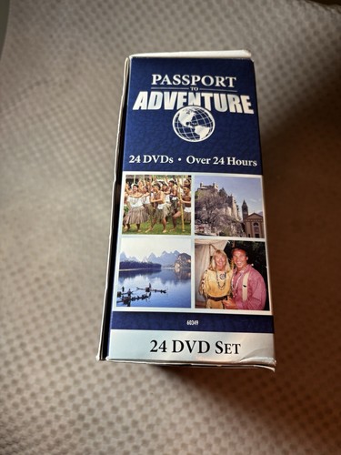 Passport to Adventure - 48 Episodes on 24 DVDs -New Open Box | eBay