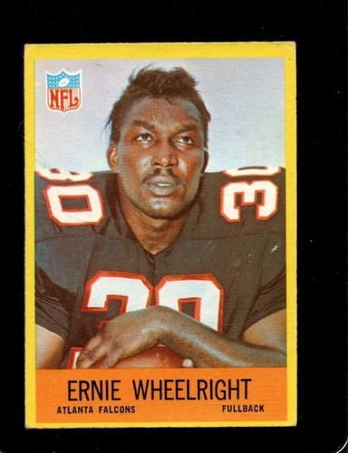 1967 PHILADELPHIA #11 ERNIE WHEELWRIGHT VG FALCONS UER *X77708 | eBay