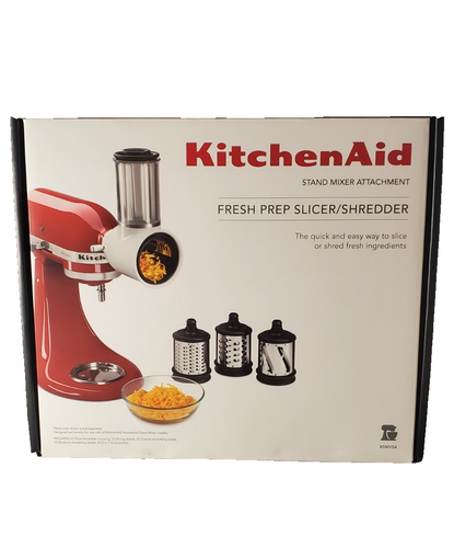KitchenAid Fresh Prep Slicer/Shredder Stand Mixer Attachment (KSMVSA ...