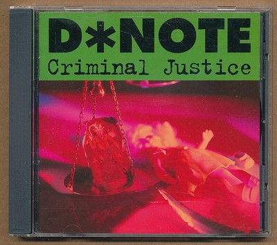 D*Note - Criminal Justice RARE out of print CD '95 | eBay