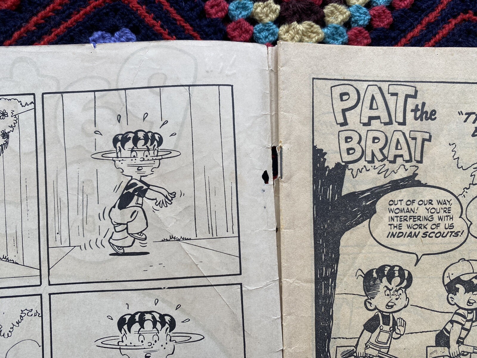 Vintage Comic Book Pat The Brat Archie Series #12 1950's | eBay