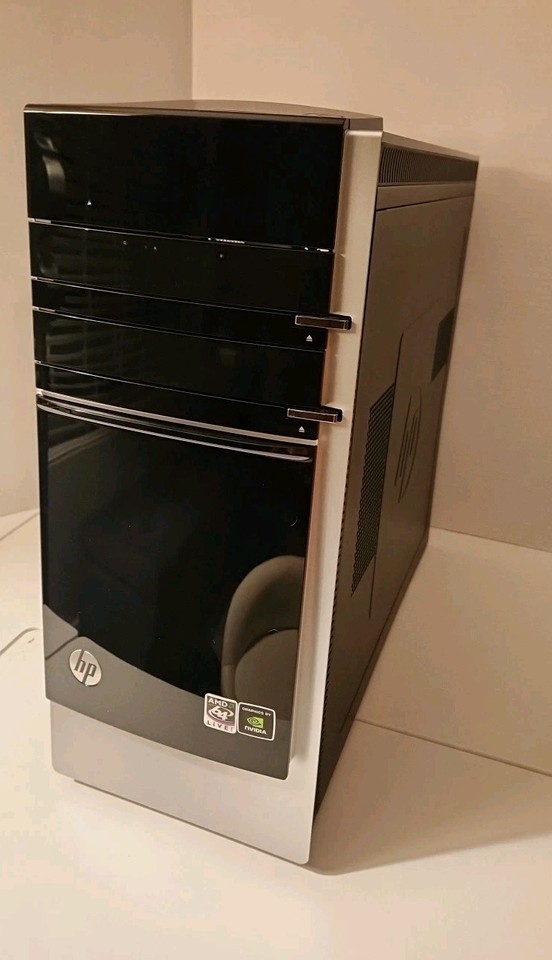 HP Hewlett-Packard Pavilion Desktop Tower PC Case SLEEPER BUILD | eBay