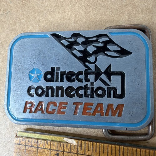 Vintage Chrysler Direct Connection Race Team Belt Buckle MOPAR | eBay