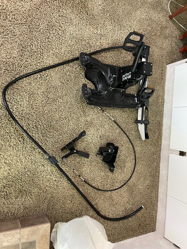 Nucanoe Pivot Drive kayak pedal system for Frontier 12 | eBay