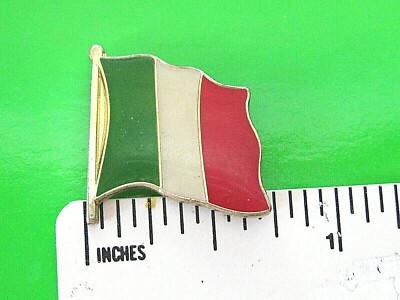 FLAG of ITALY - hat pin , lapel pin , tie tac , hatpin GIFT BOXED | eBay