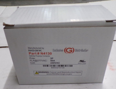 N4130-GLOB-ECON GLOBAL THE SOURCE CONTACTOR 50A 3P 240V | eBay