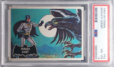 Vintage 1966 Topps Batman Trading Card #52 Winged Giant PSA 4 | eBay