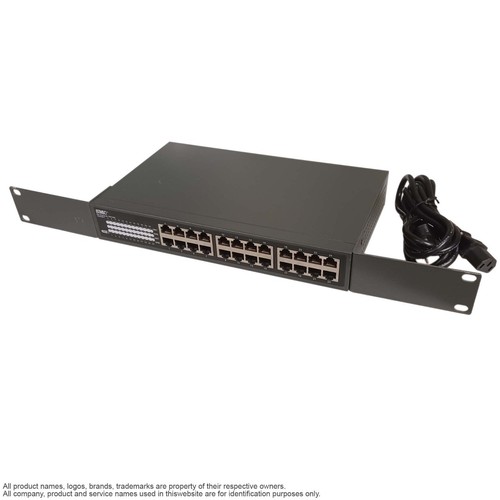 Network Switch Ethernet 10/100 RJ45 24 Port SMC-EZ1024DT EZNET-24SW ...